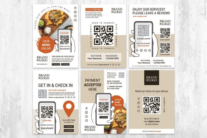QR Code Flyer Templates - Free Download
